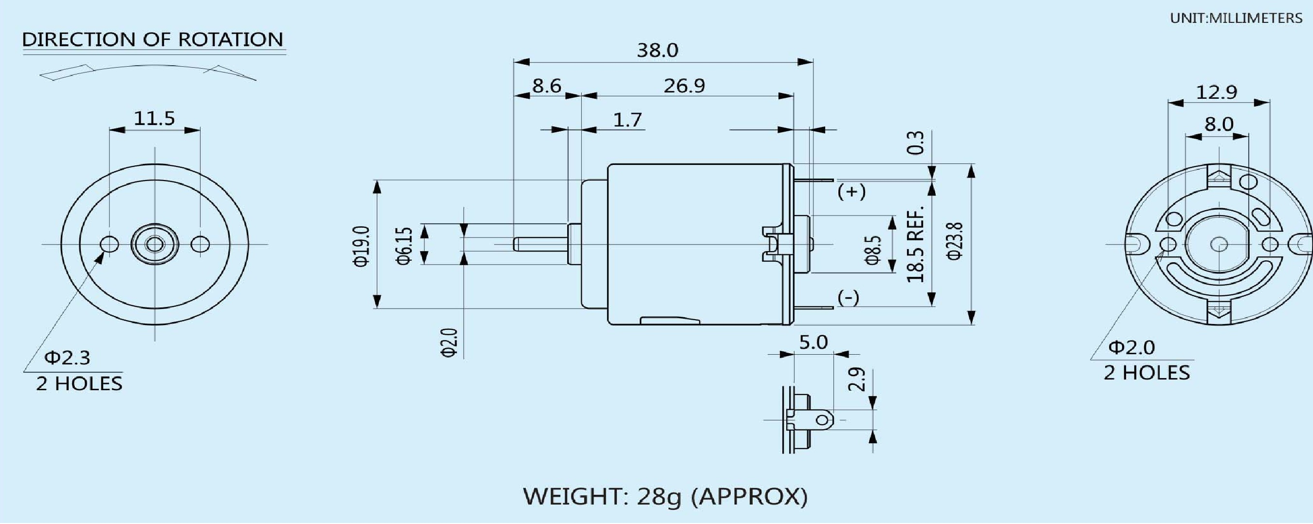 RE-260 Dc Motor
