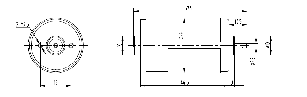 RS-395 Dc Motor